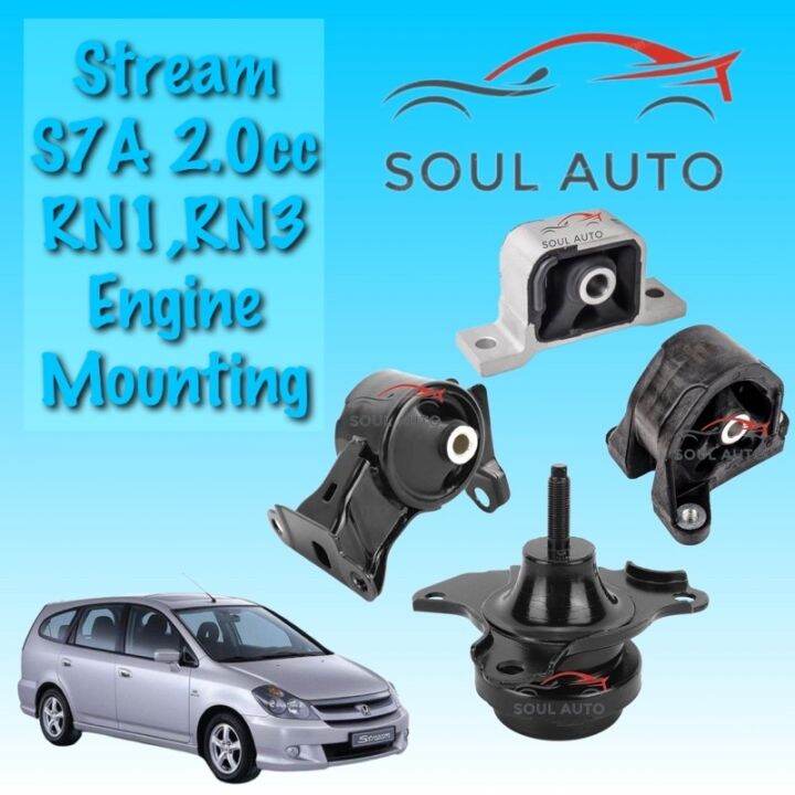 Honda Stream S7A RN3 2.0cc Engine Mounting Set | Lazada