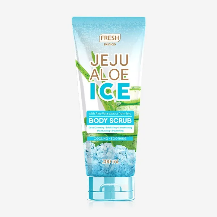 FRESH SKINLAB JEJU ALOE ICE BODY SCRUB 200ML | Lazada PH