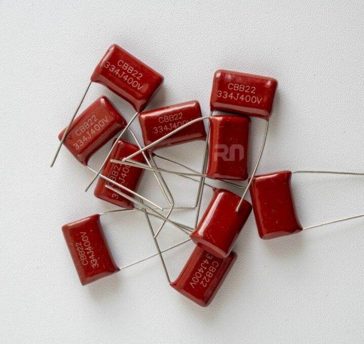 KAPASITOR MILAR 334J 400V MYLAR CBB 334 J 400 VOLT | Lazada Indonesia