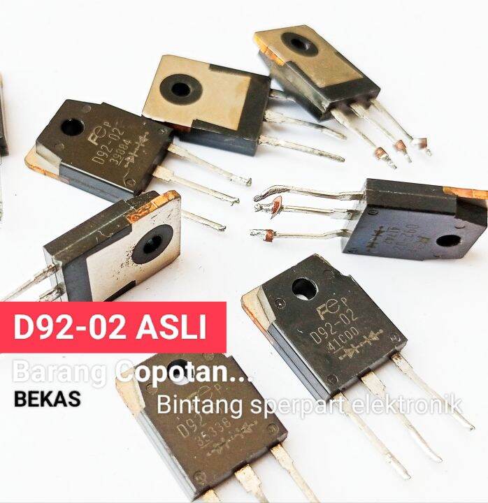 D92-02 ASLI ULTRAFAST 20A 200V (Barang Copotan/BEKAS) DIODA D92-02 ...