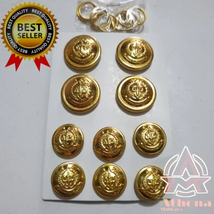 kancing pdu kejaksaan /Kancing Upacara Kejaksaan /Kancing Jas Kejaksaan ...