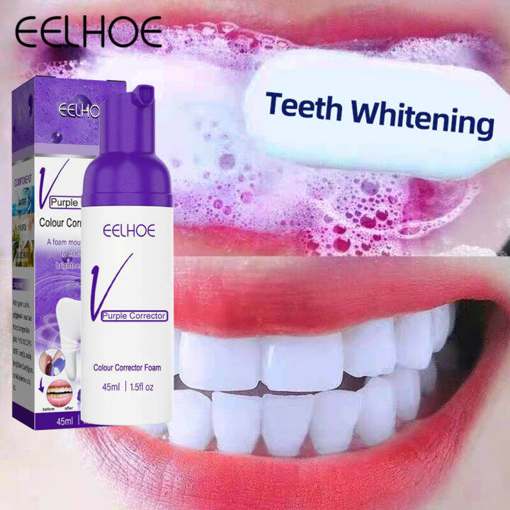 Eelhoe V34 Foam toothpaste Tooth color Correction Spot removal cleaning ...