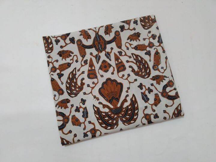 Kain jarik batik sogan Jogja kombinasian Sidomukti latar putih | Lazada ...