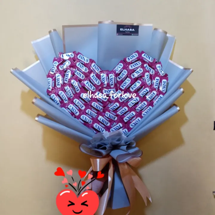 Buket permen - buket permen fox - buket permen wisuda - buket ulang ...