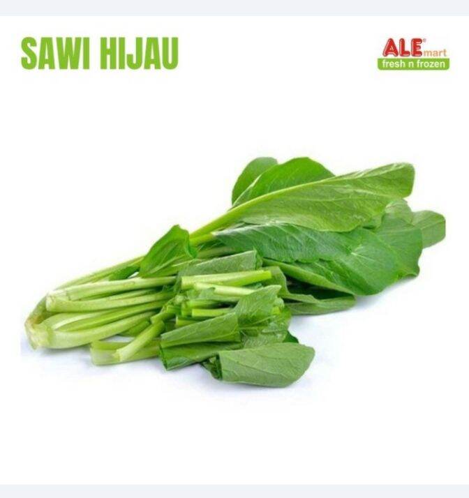 Sayur sawi hijau 1 ikat, sawi hijau fresh, sayur sawi segar | Lazada Indonesia