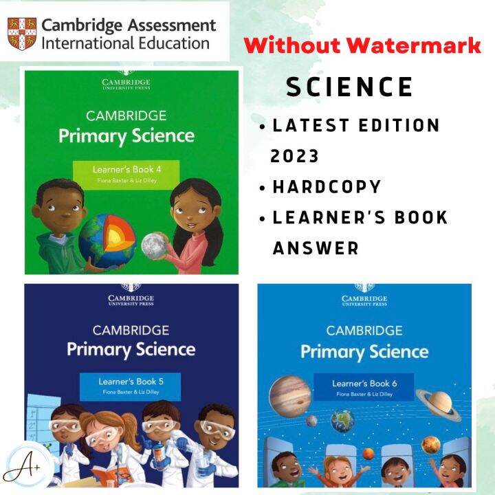[Hardcopy]Latest 2023 Cambridge Primary Science Learner’s Book 4/5/6 ...
