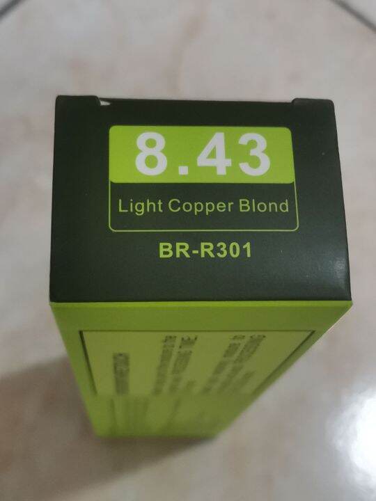 BREMOD Hair Color 8.43 Light Copper Blond 100ml | Lazada PH