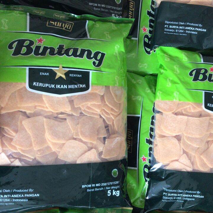 KERUPUK UDANG BINTANG 1KG | Lazada Indonesia