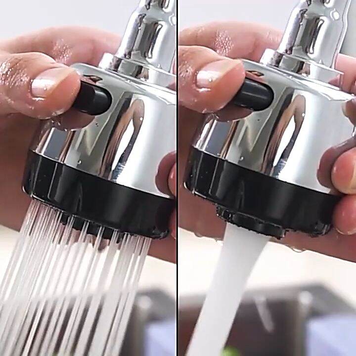 KYONE Faucets for Sink Kitchen two way Stainless Steel 360 Rotation ...