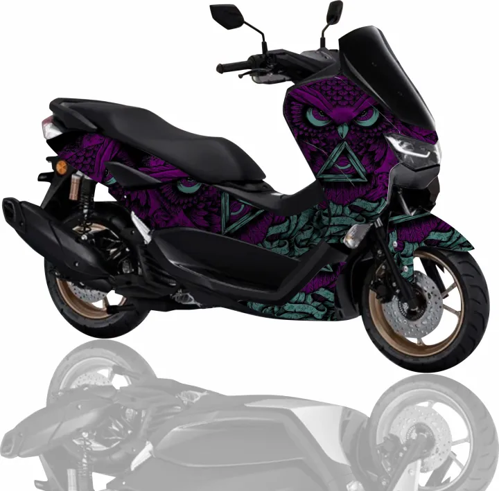 sticker decal full body variasi yamaha all new nmax motip animasi warna ...