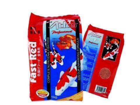 Atlas 1kg Fast Red Koi Floating Fish Food L Size | Lazada