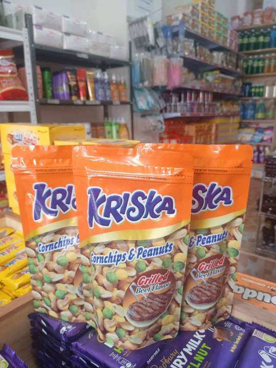 kriska snacks cornchips and peanut / dynamite chips / potato crisps ...