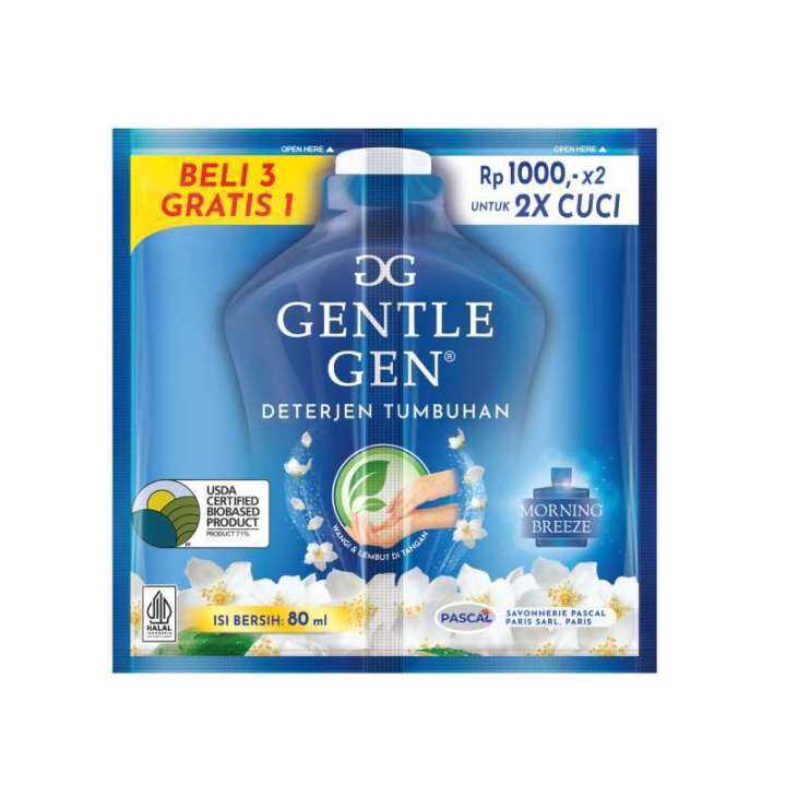 Gentle Gen Detergen Cair Sachet Twinpack | Lazada Indonesia