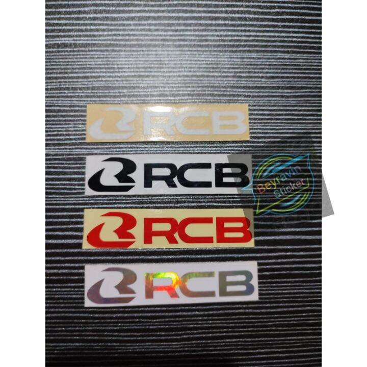 Sticker shock rcb kecil cutting | Lazada Indonesia