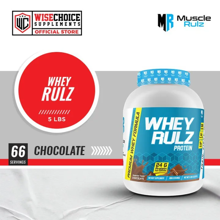 MUSCLE RULZ WHEY RULZ PROTEIN 5LBS CHOCOLATE | Lazada PH