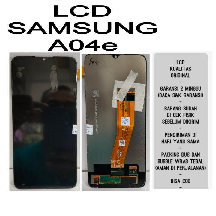 LCD Touchscreen Samsung A04e | Lazada Indonesia