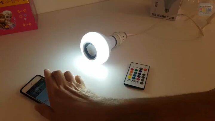 Original Smart LED Light Bulb Led Star 12w Music Speaker Playing Audio ...