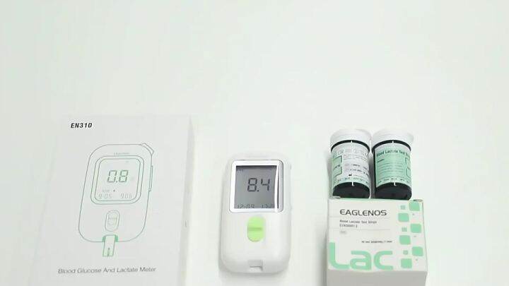 2 in 1 Blood Lactate and Glucose Meter-Handheld Accuracy Lactic Acid ...