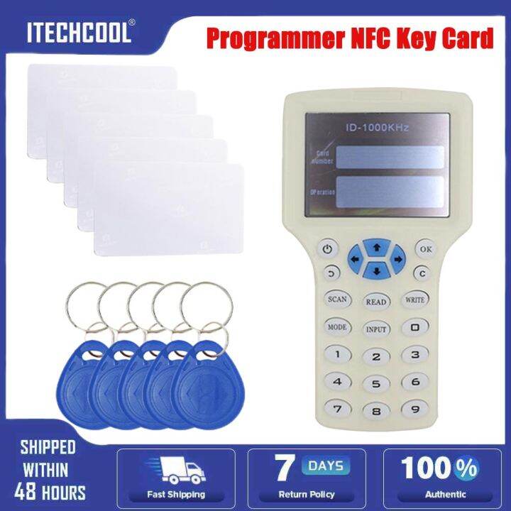 【Original】🔔RFID Copier ID IC Reader Writer Encrypted Duplicator ...