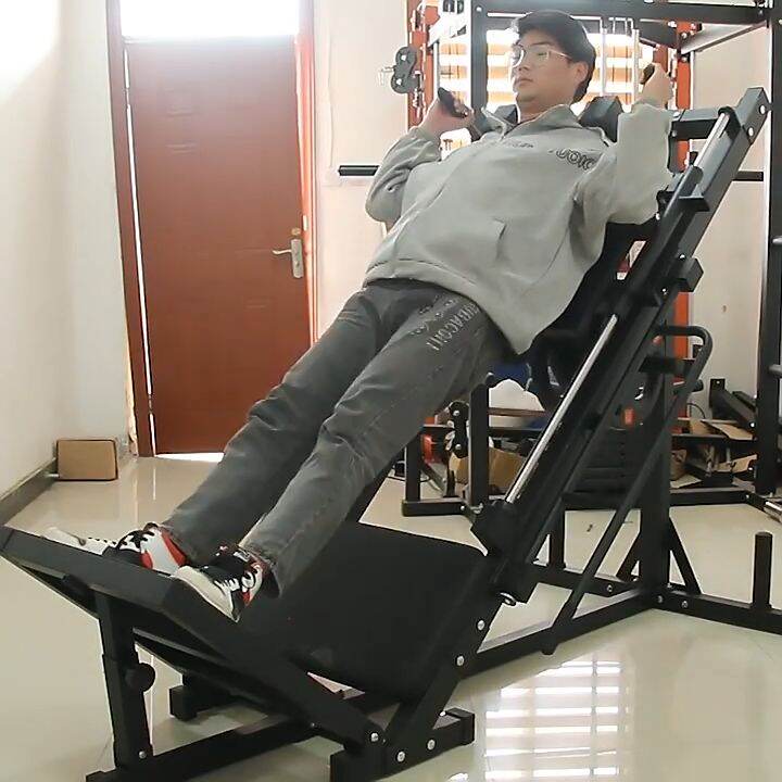 BLACKWORM Squat Machine Backward Pedal Machine Backward Pedal Trainer ...