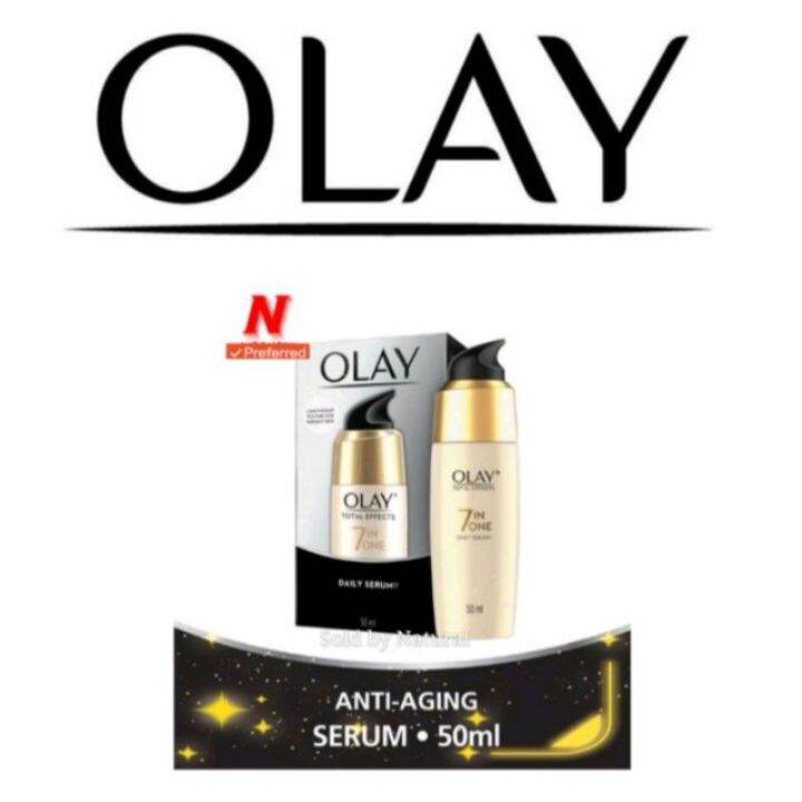 OLAY TOTAL EFFECT 7 IN ONE DAILY SERUM(50ml) | Lazada