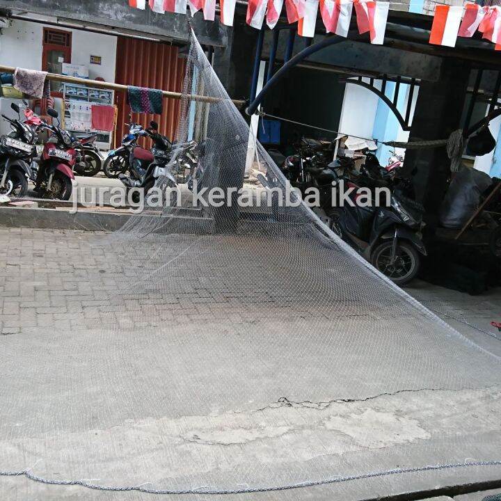 COD JALA LEMPAR JALA IKAN 4,5 METER LUBANG 3/4 IN ATAU JARI KELINGKING ...
