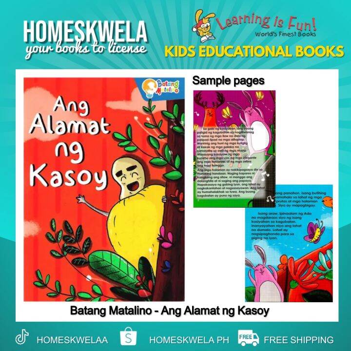 Ang Alamat ng Kasoy Reading Books for Kids | Lazada PH