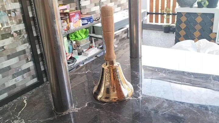Lonceng Tangkai Kuningan Besar Bel Lonceng Es Krim Tangkai 1 pcs ...