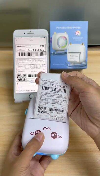 PinPrint Mini Printer Bluetooth Waybill Printer Thermal Printer For ...