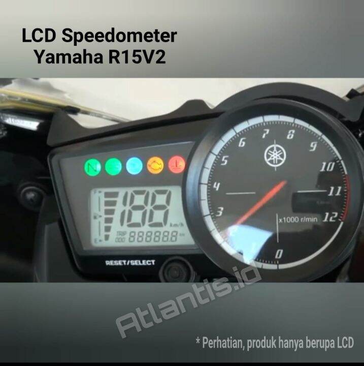 LCD Yamaha R15 Old, R15 V2, LCD Speedometer New And Original | Lazada ...