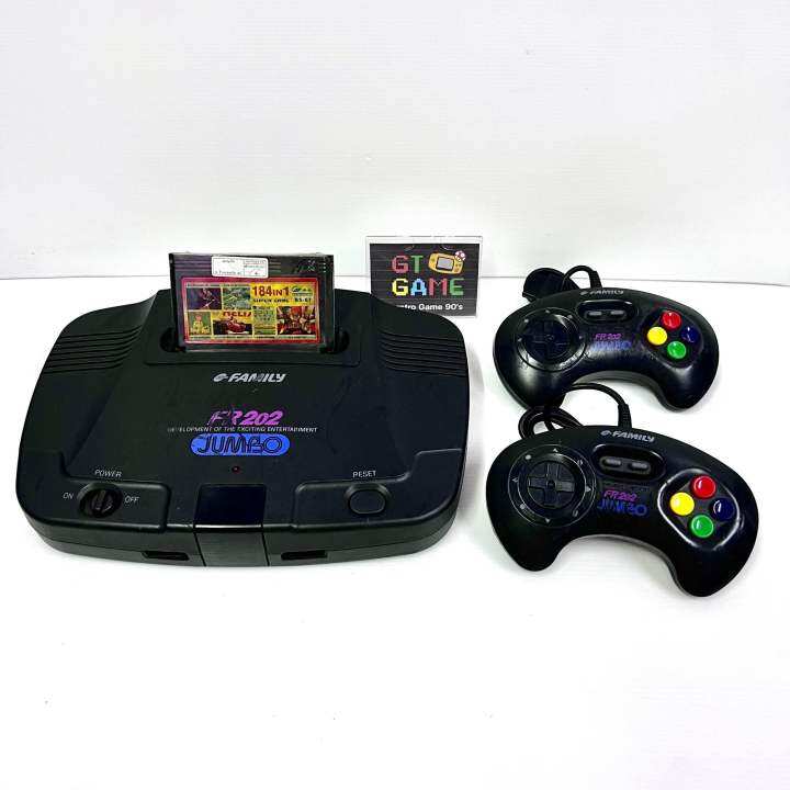 FAMILY FR202 JUMBO 118in1 SET 🕹 + 4 in1 (×2) Game 🎮 Original Th 90% ...