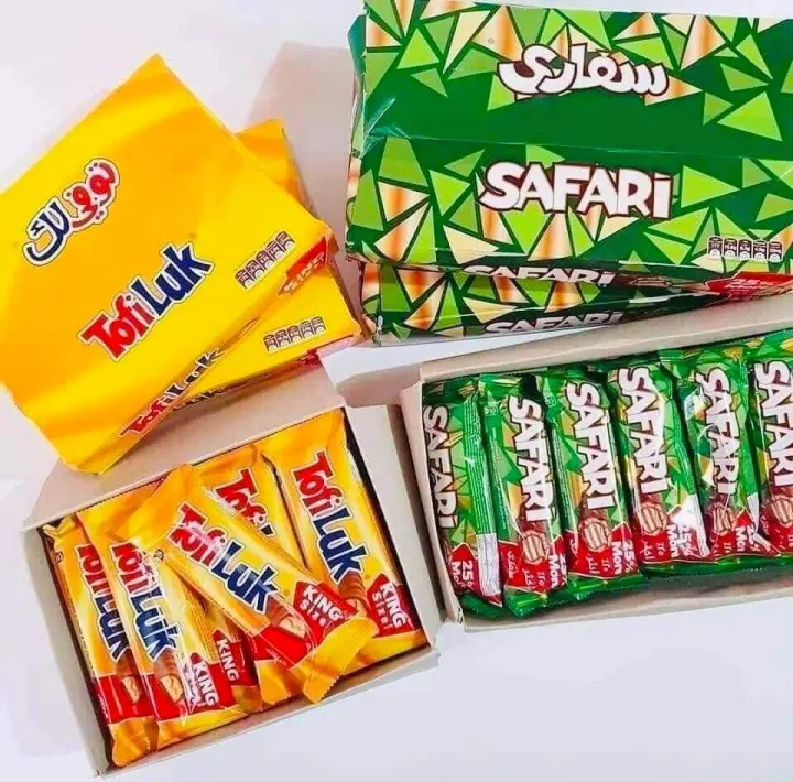 SAFARI CHOCOLATE BARS / TOFILUK CHOCOLATE BARS (12PCS/BOX) | Lazada PH