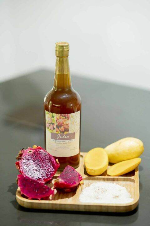 IFUGAO JULIA BLENDED DRAGON FRUIT MANGO AND RICE WINE FROM BAGUIO750ml ...