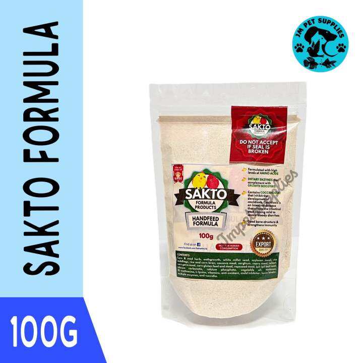 Sakto (Hand Feed) Formula - 100g w/ FREE syringe | Lazada PH