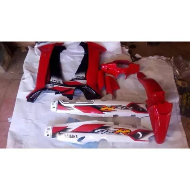 Cover body Alus Yamaha f1zR merah putih | Lazada Indonesia