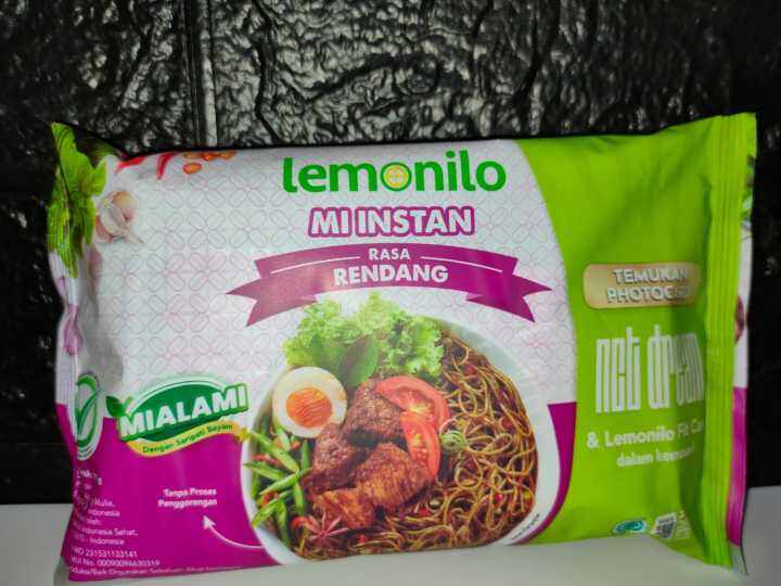 Mie Lemonilo rasa Rendang 1pcs | Lazada Indonesia