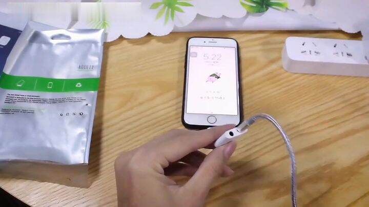 Lightning to 3.5mm Audio Jack Adapter 2 in 1 Lightning to Headphone ...