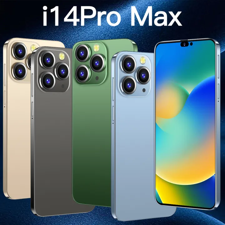 แบรนด์ดั้งเดิม + สินค้าพร้อม IP14 Pro Max Promo Mobile Ram 4GB 64GB 8GB ...