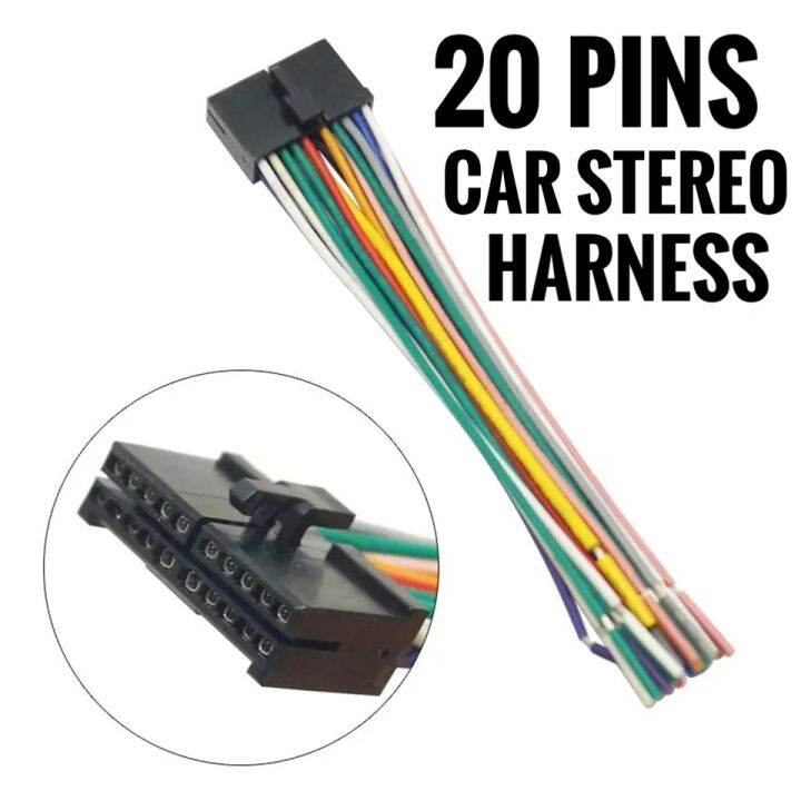 20pins Car Stereo Harness Connector Head Unit | Lazada PH