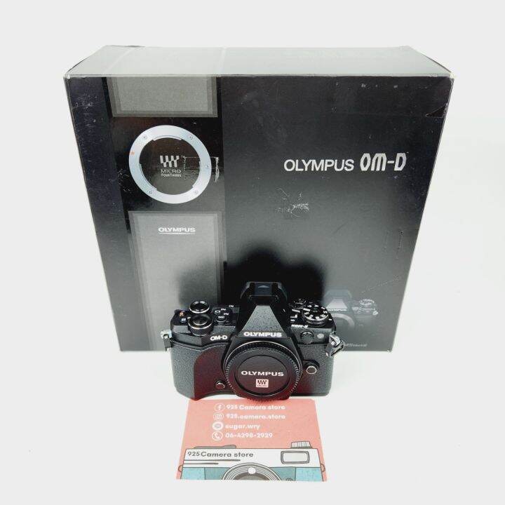 📷 Olympus EM5 Mark II Body สีดำ | Lazada.co.th