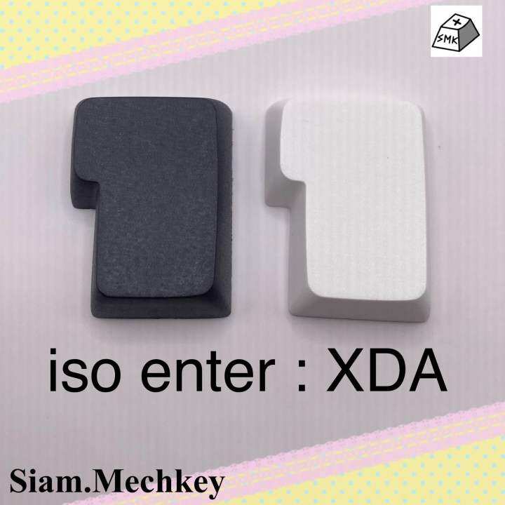 พร้อมส่ง ของแท้ 2สี iso enter : XDA Profile Keycap คุณภาพดี PBT คีย์แค ...