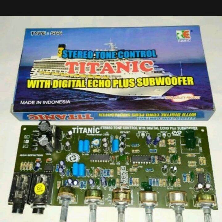 kit Rangkaian modul tone control subwoofer dilengkapi dengan Mic Dan Echo | Lazada Indonesia