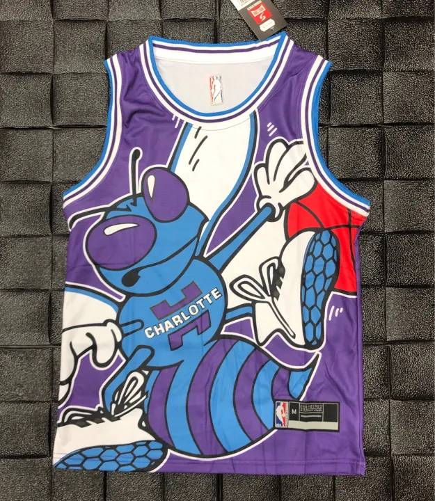 Charlotte Hornets Subli high quality sando jersey basketball | Lazada PH