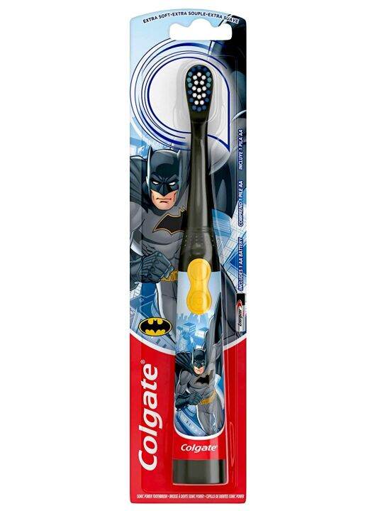 Colgate Batman Battery-operated vibrating toothbrush for kids | Lazada PH
