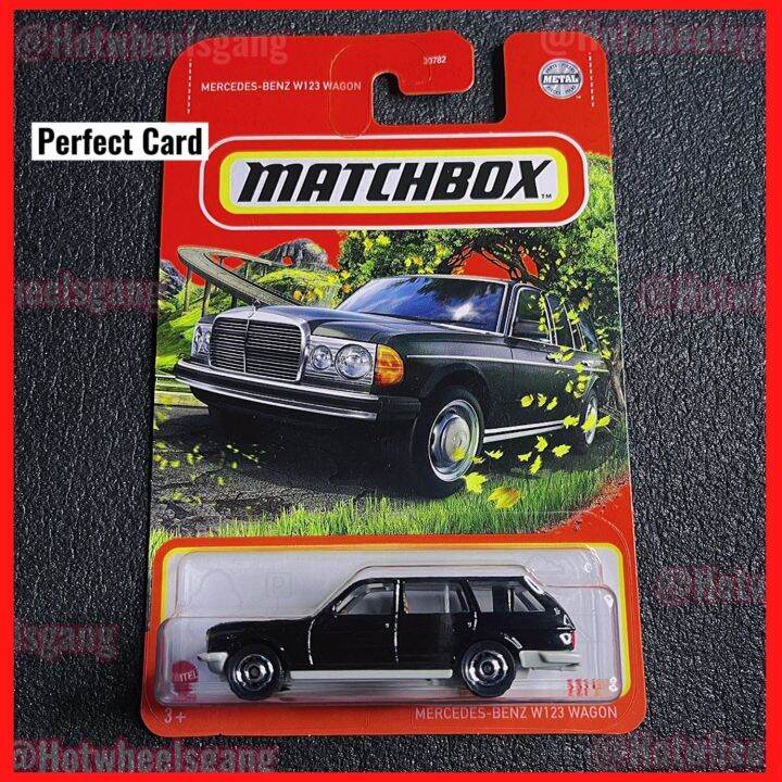 Matchbox Mercedes Benz W123 Wagon 1980 Black Model 2022 Collection ...