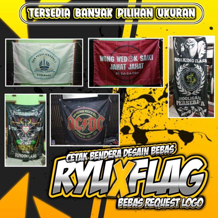 [COD] CETAK BENDERA MINI FLAG DESAIN BEBAS CUSTOM !! | Lazada Indonesia
