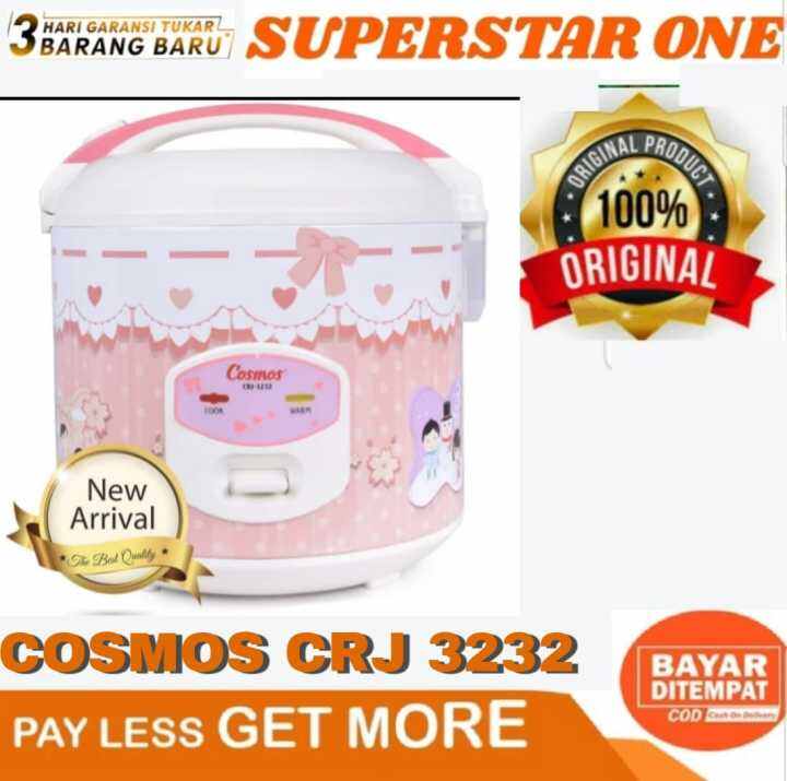 Cosmos Rice Cooker Cosmos CRJ 3232 Kapasitas 2 Liter Cosmos 3232 ...