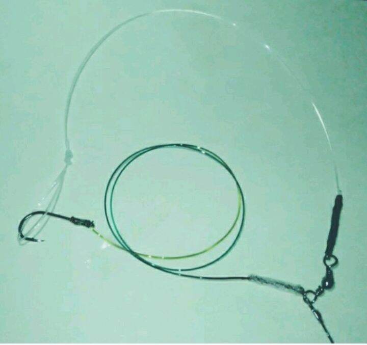 5PCS/ PACK 70LB PERAMBUT PANCING PARI (STINGRAY FISHING RIGS) SESUAI ...