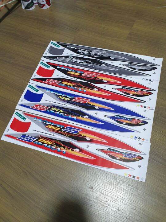 Wave 100 Thailand 2005 Sticker Decals | Lazada PH