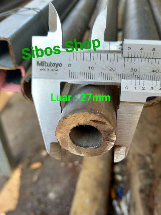 Pipa Besi Seamless Od 27mm / Id 15mm Tebal 6mm Panjang 20cm 30cm 40cm | Lazada Indonesia